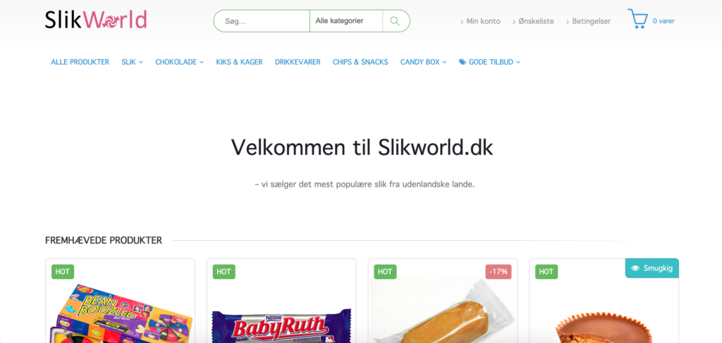 Slikbutik: Vi guider dig til online slikbutikker - Læs med her ...